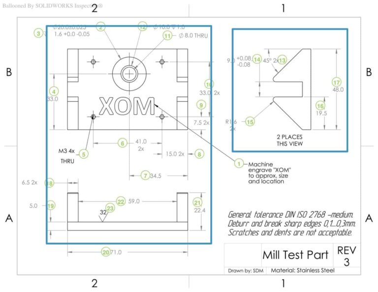 How to Prepare a Perfect Technical Drawing | Xometry Pro