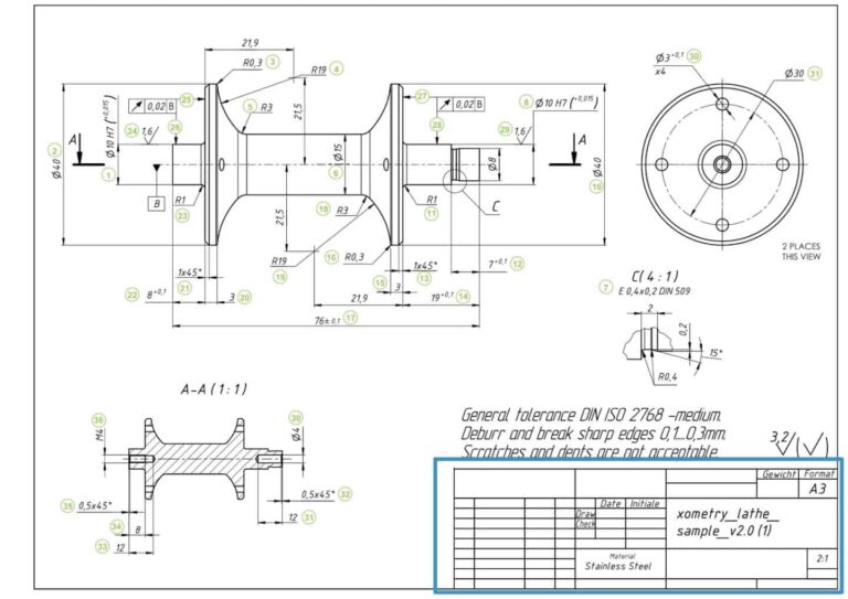 How to Prepare a Perfect Engineering Drawing | Xometry Pro