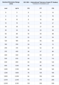 Standard Tolerances in Manufacturing: ISO 2768 & ISO 286 | Xometry Pro