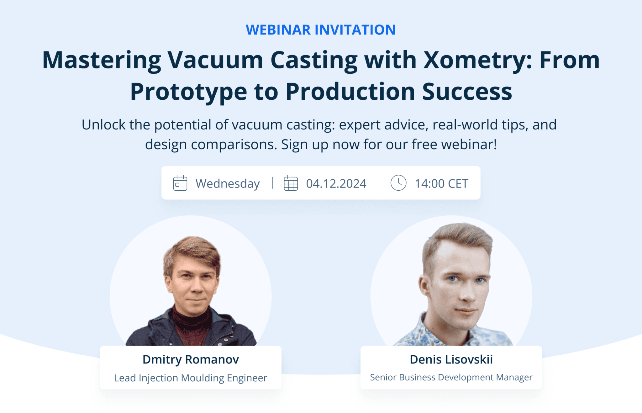 Mastering Vacuum Casting with Xometry: From Prototype to Production ...